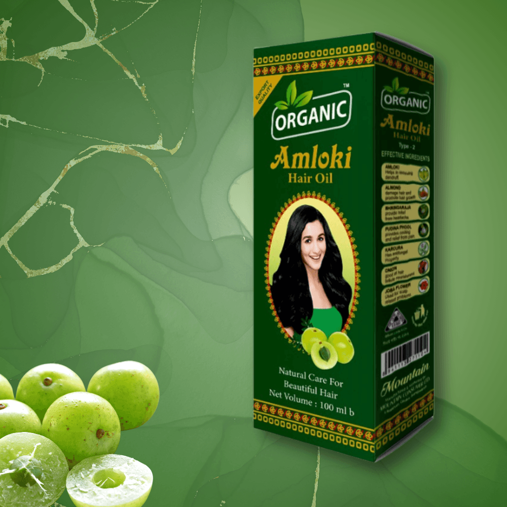 Organic Amloki Hair Oil – Mountain Consumer Ltd